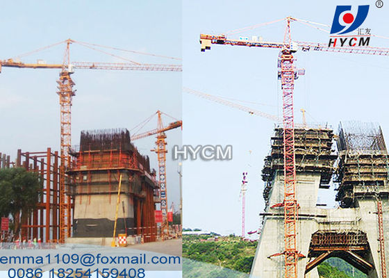 Self Rising Tower Crane TC6020 Max Jib Panjang 60 meter 10TON Kapasitas